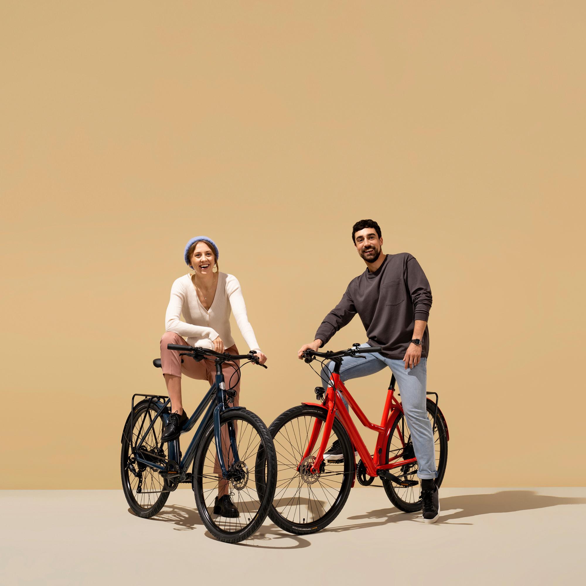 Ampler Stellar: Flexibles City-E-Bike mit niedrigem Rahmen