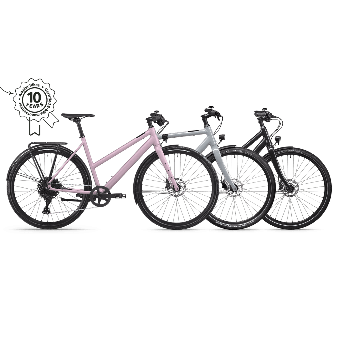 Light E-Bike Models with Hidden Battery | Ampler Bikes